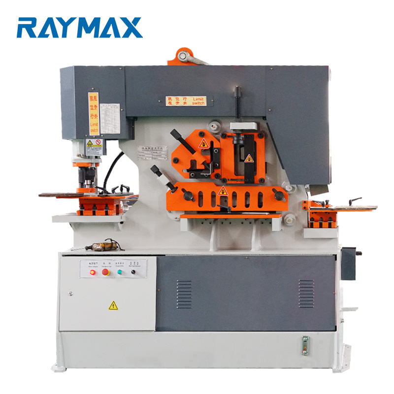 Ironworker Hydraulic Press Multi Function Ironworker Machine - RAYMAX