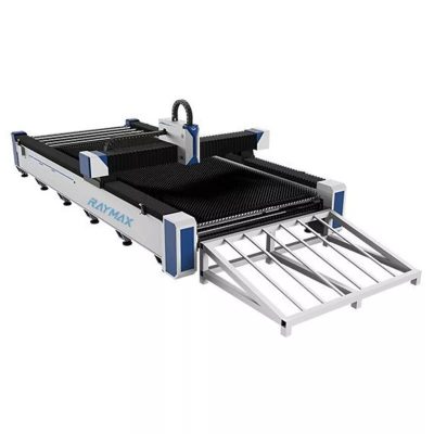 Fiber Laser Cutting Machine with Scroll Working Table - RAYMAX